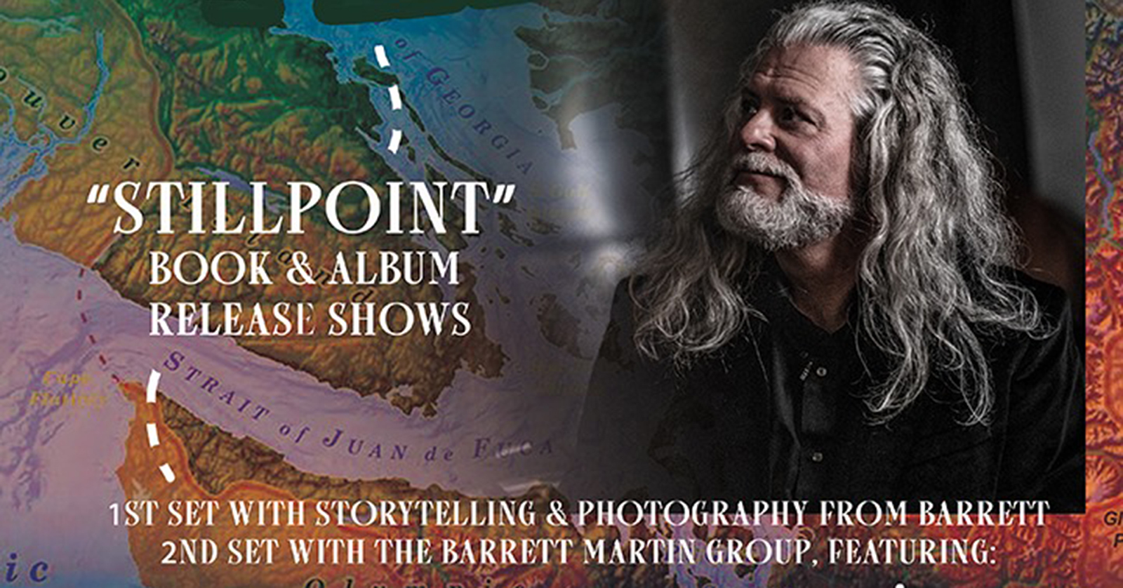 Barrett Martin: Stillpoint Book & Album Release Show - LoudSwell